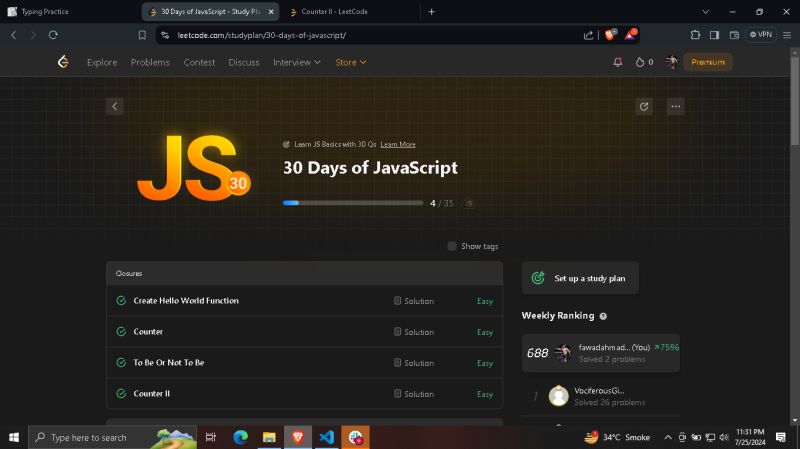 Fawad Ahmad on LinkedIn: #javascript #leetcode #coding #learningjourney ... Fawad Ahmad on LinkedIn: #javascript #leetcode #coding #learningjourney ...