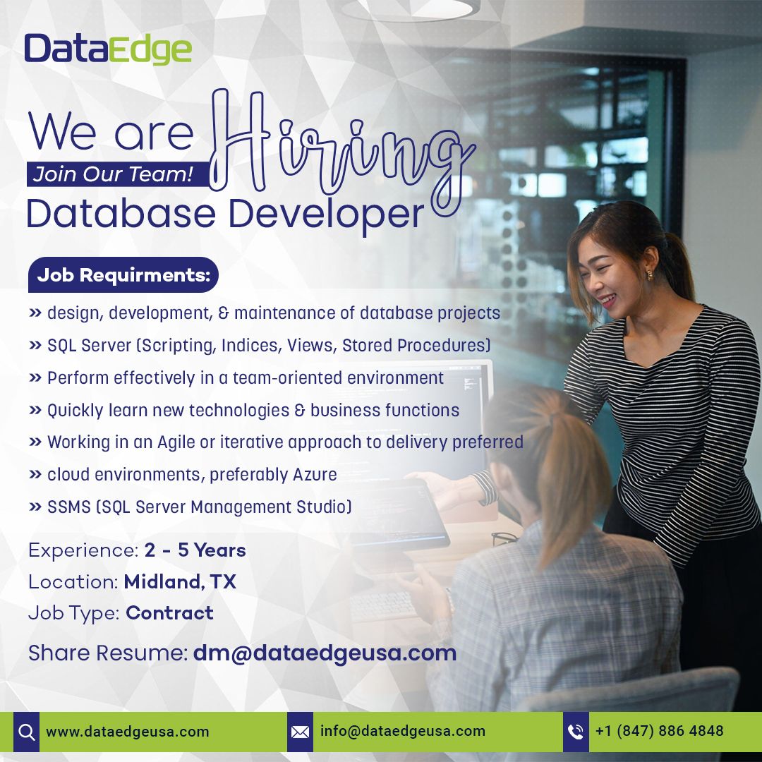 DataEdge on LinkedIn: #database #databasedeveloper #databasedevelopment ... DataEdge on LinkedIn: #database #databasedeveloper #databasedevelopment ...