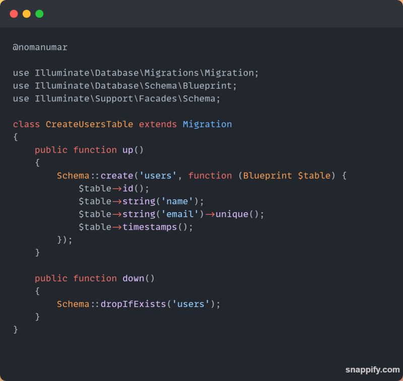 Muhammad Noman on LinkedIn: Migrations are like version control for ... Muhammad Noman on LinkedIn: Migrations are like version control for ...