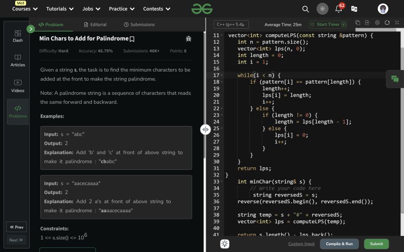 Ashutosh Maurya on LinkedIn: #gfg160 #geekstreak2024 #codingchallenge # ... Ashutosh Maurya on LinkedIn: #gfg160 #geekstreak2024 #codingchallenge # ...