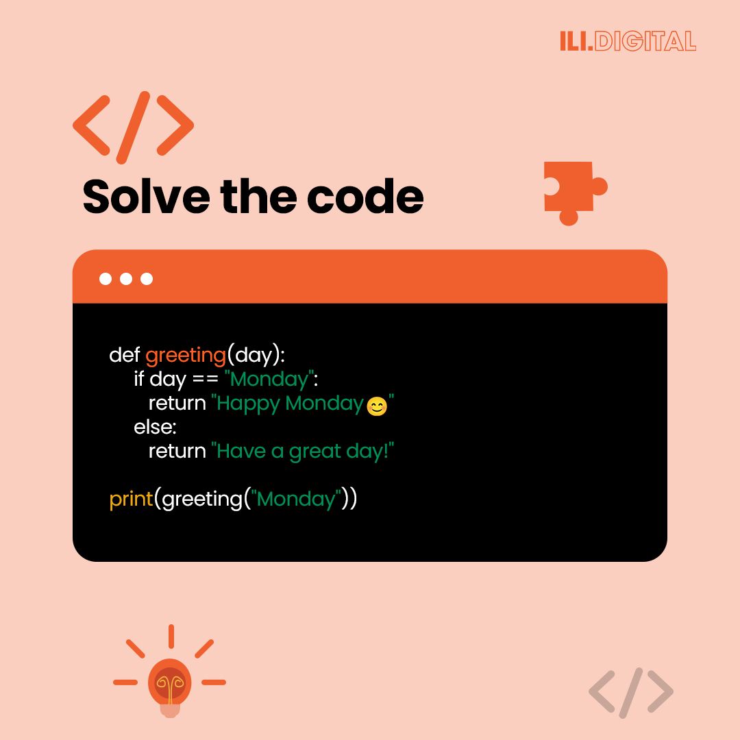 ILI.DIGITAL Pakistan on LinkedIn: #coding #codingquiz #python # ... ILI.DIGITAL Pakistan on LinkedIn: #coding #codingquiz #python # ...