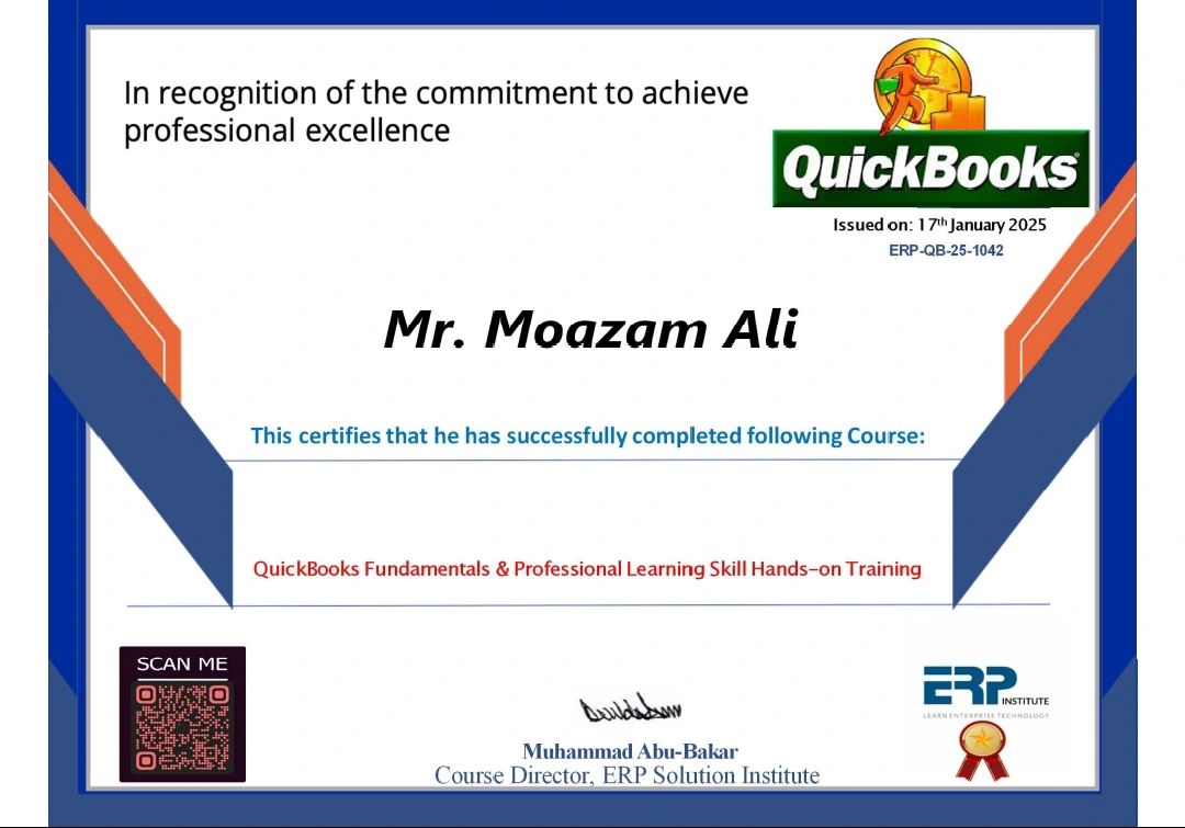 Moazam Ali on LinkedIn: #quickbooks #accounting # ... Moazam Ali on LinkedIn: #quickbooks #accounting # ...