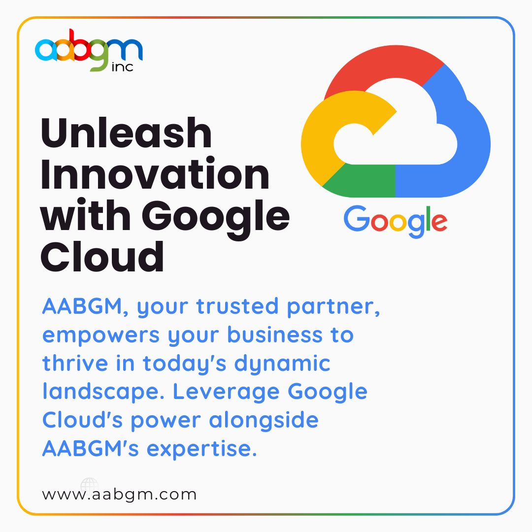 #aabgm #googlecloud #innovationunleashed #innovation #businessgrowth ... #aabgm #googlecloud #innovationunleashed #innovation #businessgrowth ...