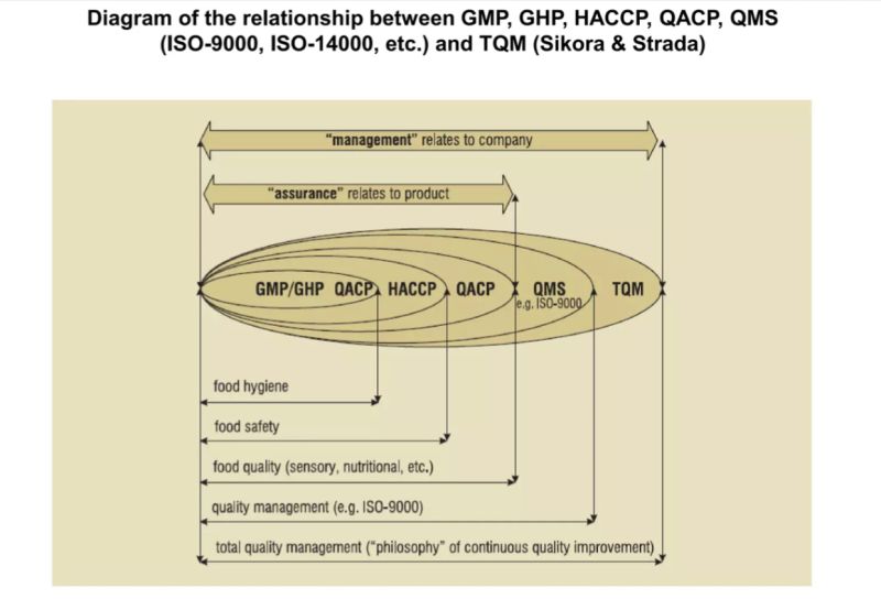 Relationship between #GMP #GHP #HACCP #QACP #QMS and #TQM | FT Rupesh Patil Relationship between #GMP #GHP #HACCP #QACP #QMS and #TQM | FT Rupesh Patil