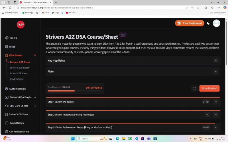 #dsa #striverssheet #codingjourney #problemsolving #datastructures ... #dsa #striverssheet #codingjourney #problemsolving #datastructures ...