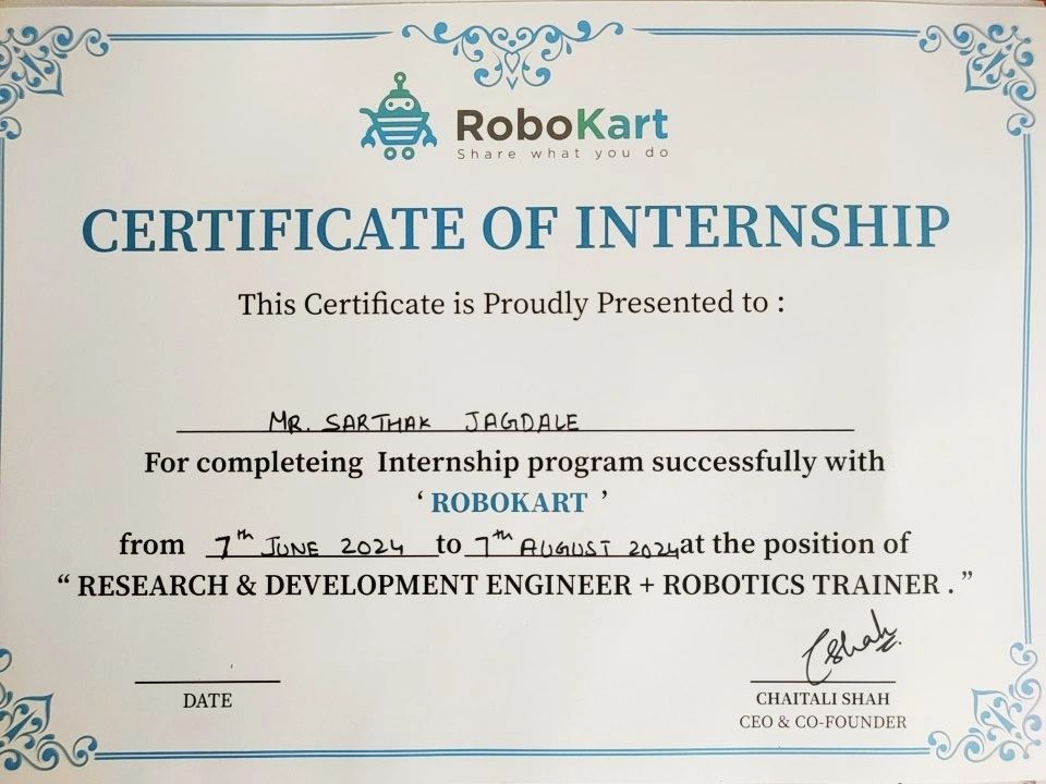 Sarthak Jagdale on LinkedIn: I'm excited to share that I've wrapped up ... Sarthak Jagdale on LinkedIn: I'm excited to share that I've wrapped up ...
