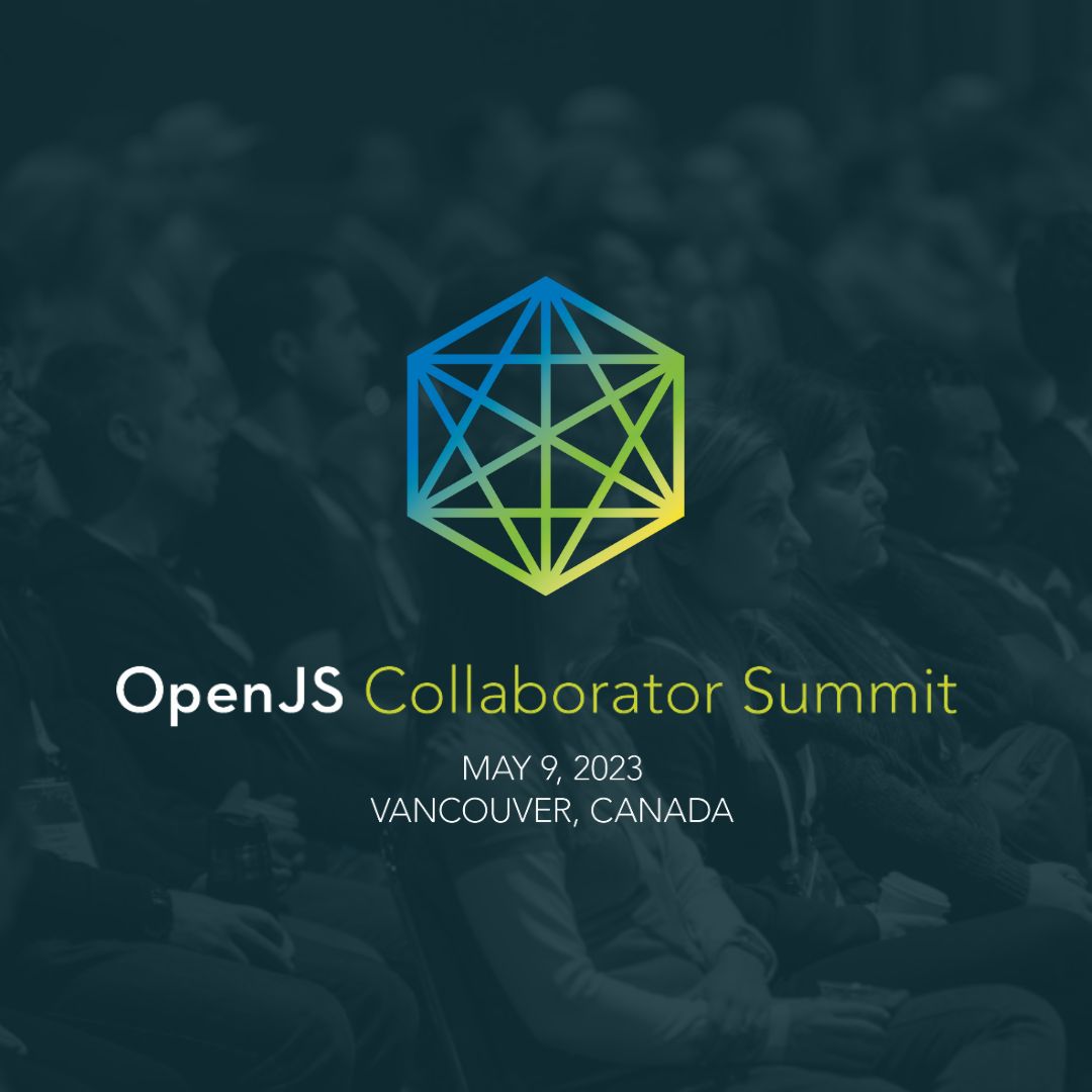Node.js on LinkedIn: Starting soon: OpenJS Collaborator Summit! Join us ... Node.js on LinkedIn: Starting soon: OpenJS Collaborator Summit! Join us ...
