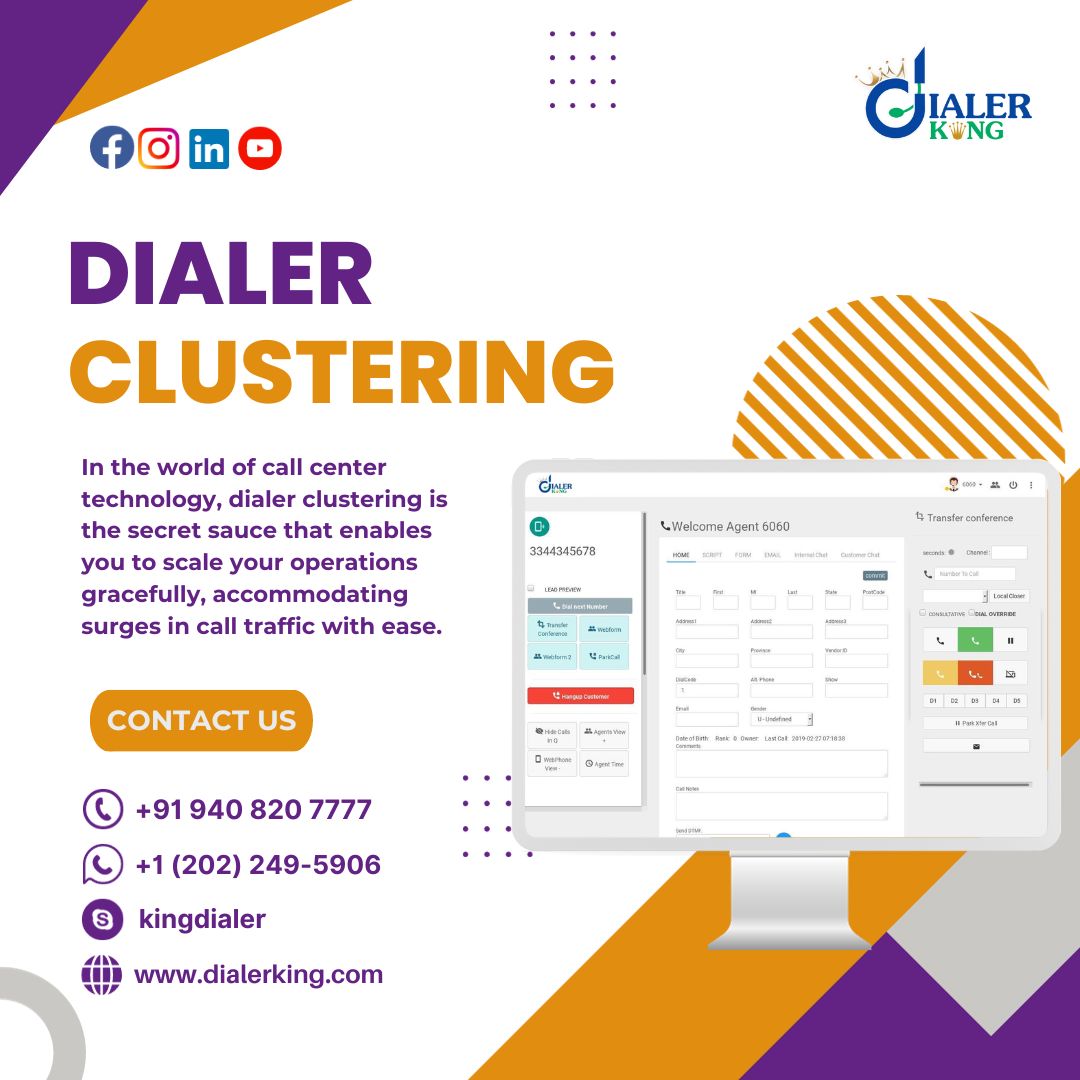 Boost your call center with Dialer Clustering | Dialerking Technology ... Boost your call center with Dialer Clustering | Dialerking Technology ...