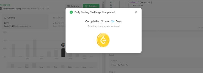 #100daysofcodechallenge #potd #leetcode #100daysofcodechallenge #dsa # ... #100daysofcodechallenge #potd #leetcode #100daysofcodechallenge #dsa # ...