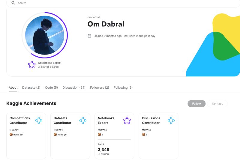 Om Dabral on LinkedIn: #datascience #machinelearning #deeplearning Om Dabral on LinkedIn: #datascience #machinelearning #deeplearning