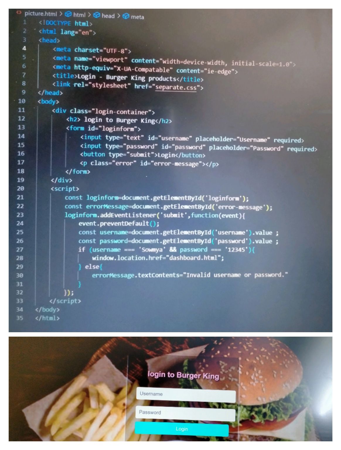 Sowmya Dutta on LinkedIn: #html #code Sowmya Dutta on LinkedIn: #html #code