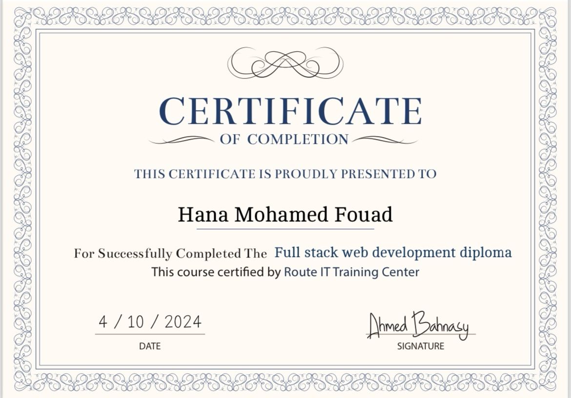 Hana Mohamed on LinkedIn: #reactjs #nodejs #fullstackdeveloper # ... Hana Mohamed on LinkedIn: #reactjs #nodejs #fullstackdeveloper # ...