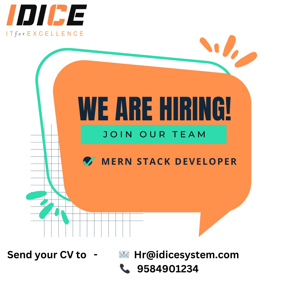 iDice Systems on LinkedIn: #merndeveloper #reactjs #nodejs #mongodb # ... iDice Systems on LinkedIn: #merndeveloper #reactjs #nodejs #mongodb # ...
