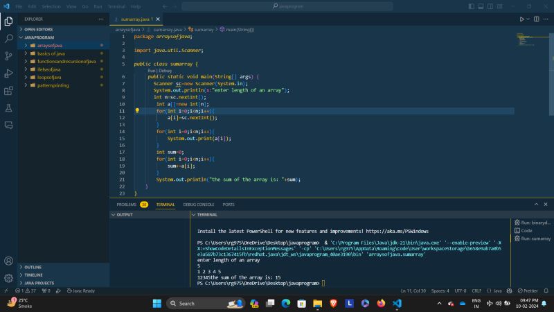 Rohit Gupta on LinkedIn: #100daysofcode #java #arrays #learning # ... Rohit Gupta on LinkedIn: #100daysofcode #java #arrays #learning # ...