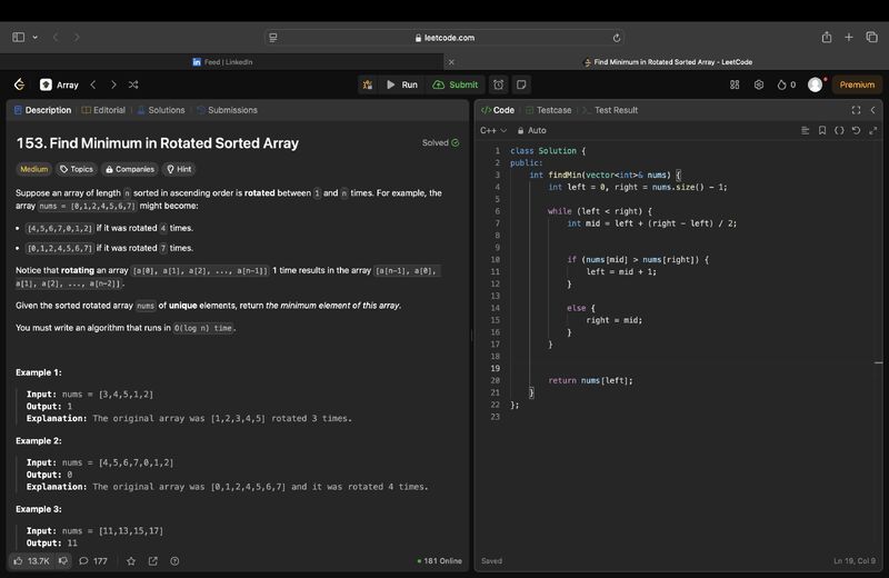 Arin Arora on LinkedIn: #drgviswanathan #100daysofcode #leetcode # ... Arin Arora on LinkedIn: #drgviswanathan #100daysofcode #leetcode # ...