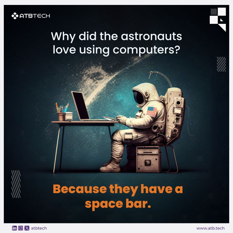 ATB Tech on LinkedIn: #atbtech #tgif #techpun ATB Tech on LinkedIn: #atbtech #tgif #techpun