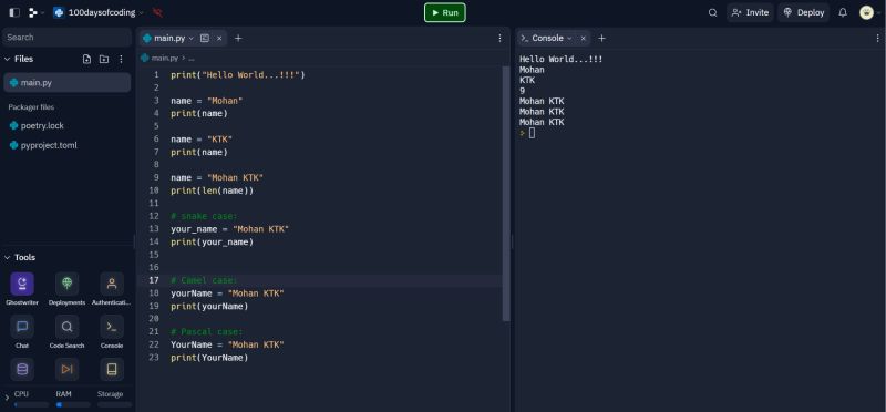 #replit100daysofcode #100daysofcode #pythonbootcamp #codingjourney ... #replit100daysofcode #100daysofcode #pythonbootcamp #codingjourney ...