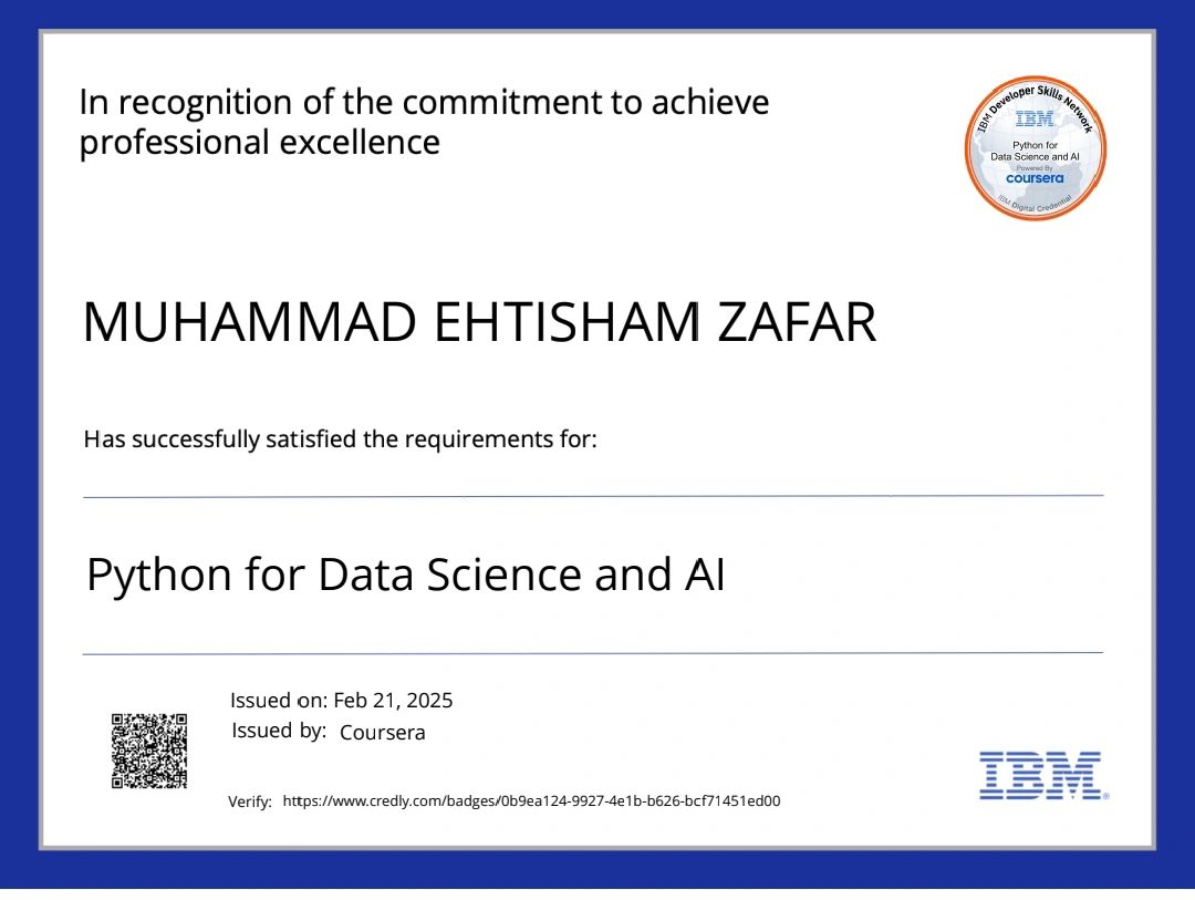 Ahtisham Zafar on LinkedIn: #python #datascience #ai #ibm #coursera # ... Ahtisham Zafar on LinkedIn: #python #datascience #ai #ibm #coursera # ...