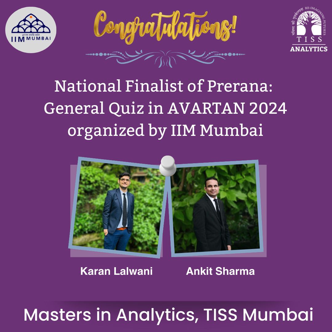 Analytics, TISS Mumbai on LinkedIn: #tiss #analytics #iim_mumbai # ... Analytics, TISS Mumbai on LinkedIn: #tiss #analytics #iim_mumbai # ...