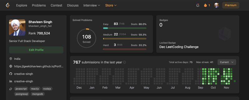 Bhavleen Singh on LinkedIn: #leetcode #javascript #consistencyiskey ... Bhavleen Singh on LinkedIn: #leetcode #javascript #consistencyiskey ...