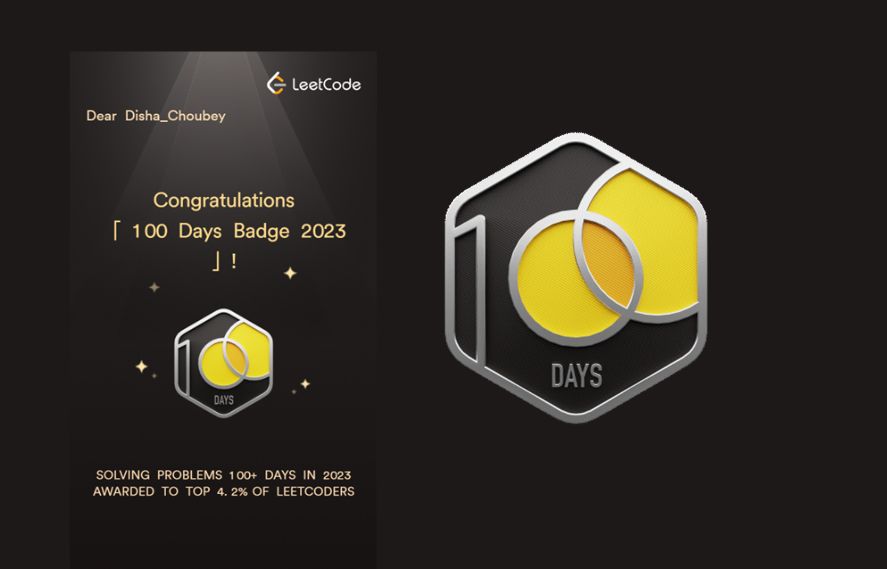 Disha Choubey on LinkedIn: #leetcode #codingmilestone #consistencywins ... Disha Choubey on LinkedIn: #leetcode #codingmilestone #consistencywins ...