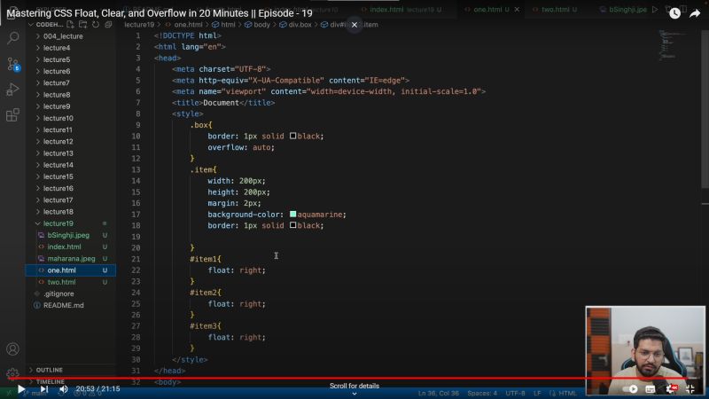 Learned CSS with Float and Overflow | Gaurav Paul posted on the topic ... Learned CSS with Float and Overflow | Gaurav Paul posted on the topic ...