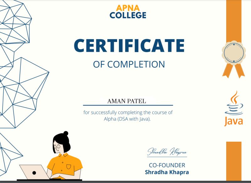 Aman Patel on LinkedIn: #java #dsa #continuouslearning # ... Aman Patel on LinkedIn: #java #dsa #continuouslearning # ...