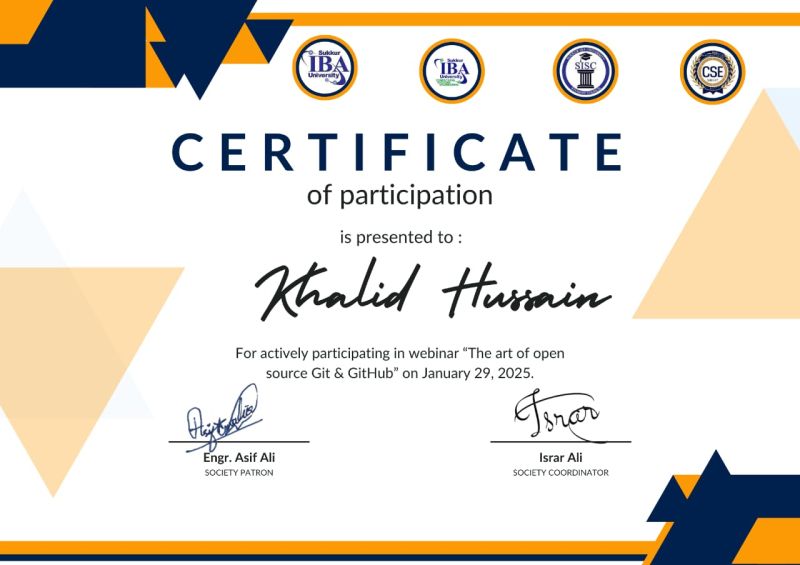 #git #github #opensource #learning #cse | Khalid Hussain #git #github #opensource #learning #cse | Khalid Hussain