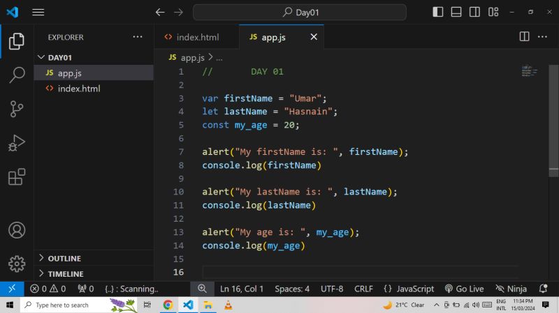 Starting the 100Days of Coding Challenge with JavaScript | Umar Hasnain ... Starting the 100Days of Coding Challenge with JavaScript | Umar Hasnain ...