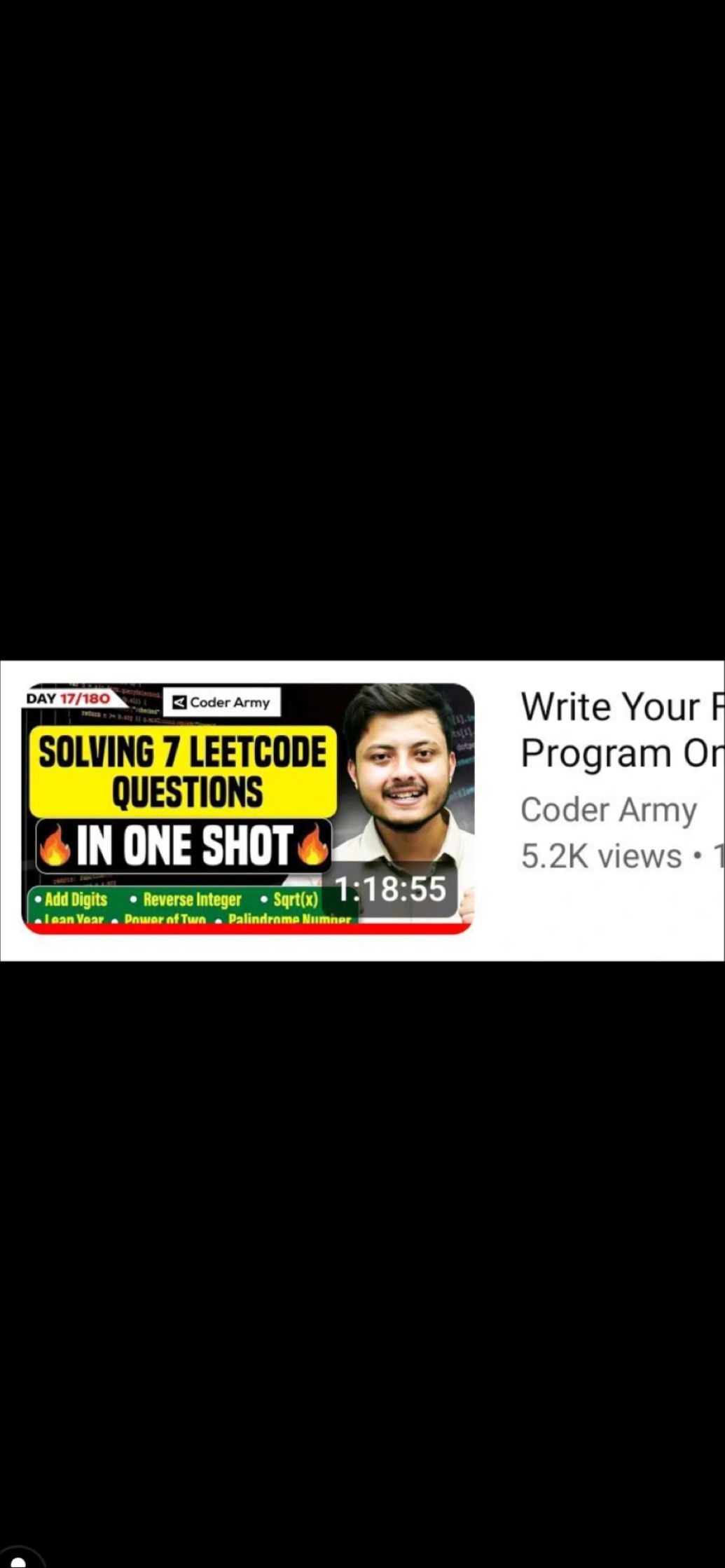 Lecture on LeetCode program | Puneet chauhan posted on the topic | LinkedIn Lecture on LeetCode program | Puneet chauhan posted on the topic | LinkedIn