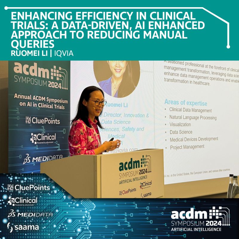 Reducing manual queries at ACDM Symposium | ACDM: Association for ... Reducing manual queries at ACDM Symposium | ACDM: Association for ...