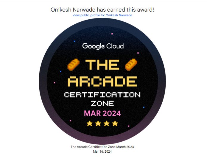 Omkesh Narwade on LinkedIn: I’m happy to share that I’ve obtained a new ... Omkesh Narwade on LinkedIn: I’m happy to share that I’ve obtained a new ...