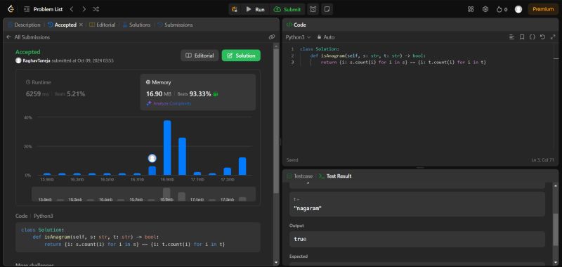 Raghav Taneja on LinkedIn: I solved my first Leetcode problem 🥹 I tried ... Raghav Taneja on LinkedIn: I solved my first Leetcode problem 🥹 I tried ...