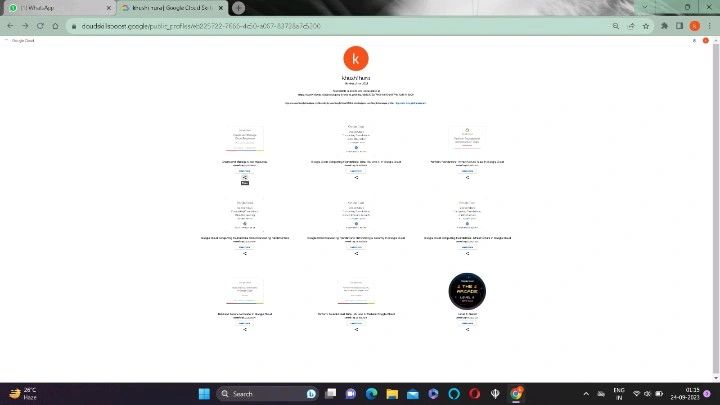 #googlecloud #studyjam #genai | Khushi Hura #googlecloud #studyjam #genai | Khushi Hura