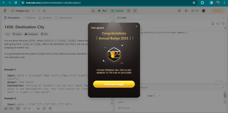 Satyaprasanna Dash on LinkedIn: #consistency #codingjourney #leetcode2023 Satyaprasanna Dash on LinkedIn: #consistency #codingjourney #leetcode2023