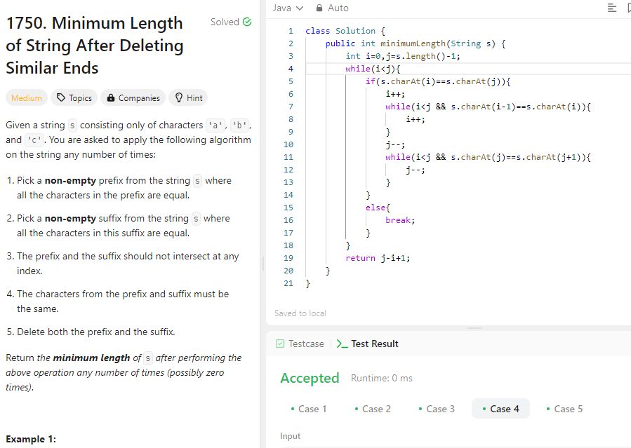 Sujal Sharma on LinkedIn: #potd #100daysofcode #java #leetcode #dsa # ... Sujal Sharma on LinkedIn: #potd #100daysofcode #java #leetcode #dsa # ...