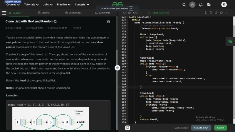 Kaushal Sharma on LinkedIn: #codingchallenge #gfg160 #geekstreak2024 # ... Kaushal Sharma on LinkedIn: #codingchallenge #gfg160 #geekstreak2024 # ...