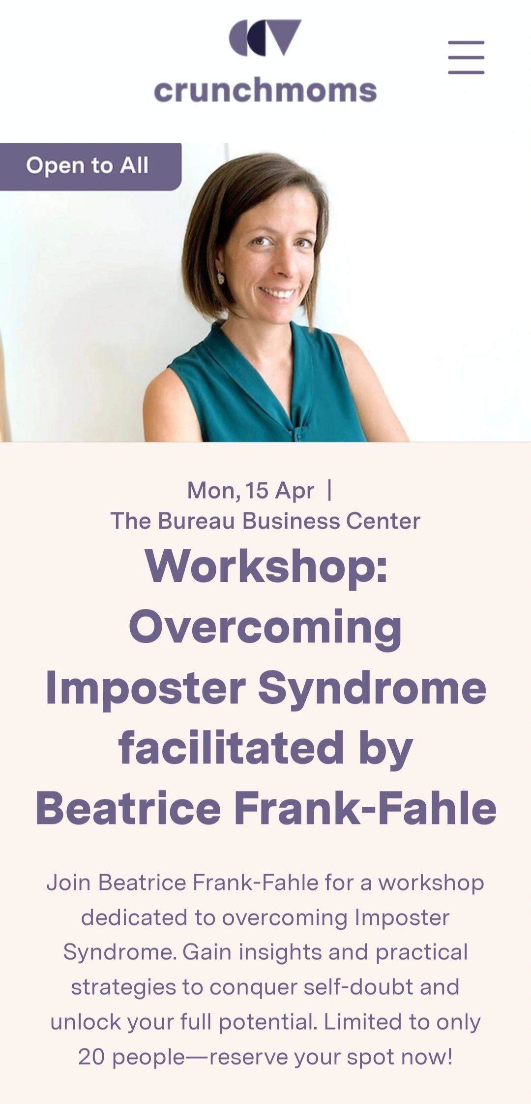 Dr. Béatrice Frank-Fahle on LinkedIn: #impostersyndrome Dr. Béatrice Frank-Fahle on LinkedIn: #impostersyndrome