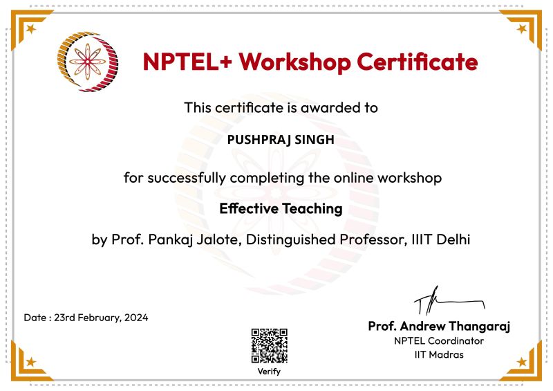Pushpraj Singh posted on LinkedIn Pushpraj Singh posted on LinkedIn