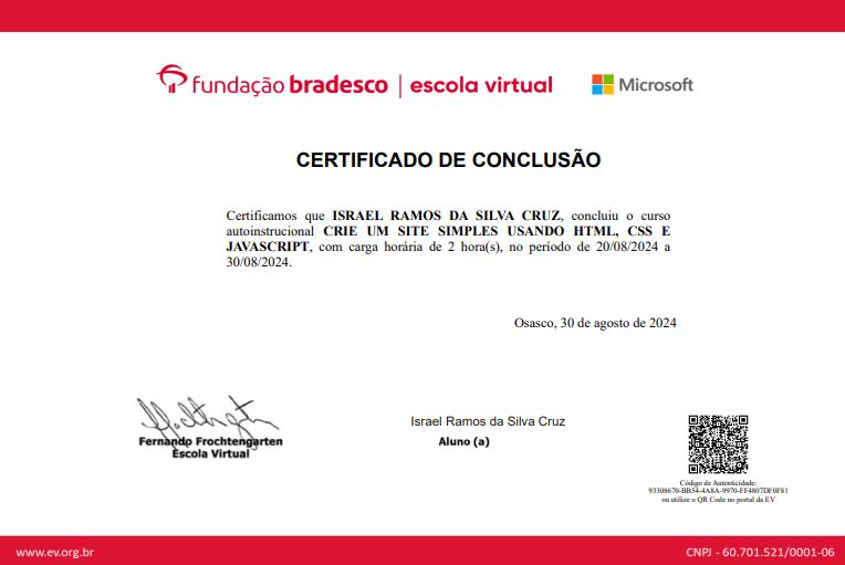 Israel Ramos da Silva Cruz no LinkedIn: #desenvolvimentoweb #html #css ... Israel Ramos da Silva Cruz no LinkedIn: #desenvolvimentoweb #html #css ...