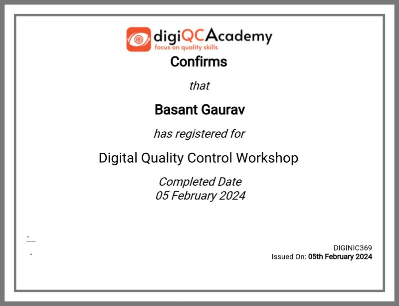 Basant Gaurav on LinkedIn: #digiqc #construction #qualitycontrol #nicmar Basant Gaurav on LinkedIn: #digiqc #construction #qualitycontrol #nicmar
