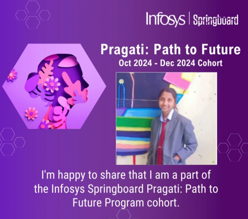 Shraddha Kakade on LinkedIn: #infosysspringboard #pragaticohort3 # ... Shraddha Kakade on LinkedIn: #infosysspringboard #pragaticohort3 # ...