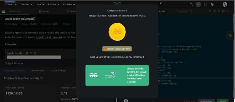 Abhishek Kushwaha on LinkedIn: #geekstreak2024 #gfg160 #codingchallenge ... Abhishek Kushwaha on LinkedIn: #geekstreak2024 #gfg160 #codingchallenge ...