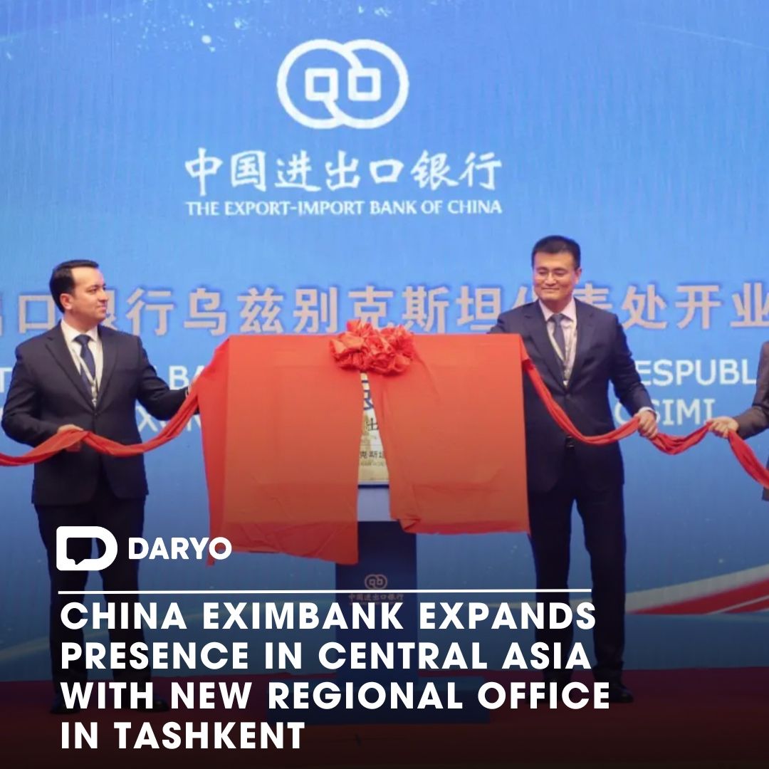 Daryo Central Asia & Afghanistan on LinkedIn: #chinaeximbank # ... Daryo Central Asia & Afghanistan on LinkedIn: #chinaeximbank # ...