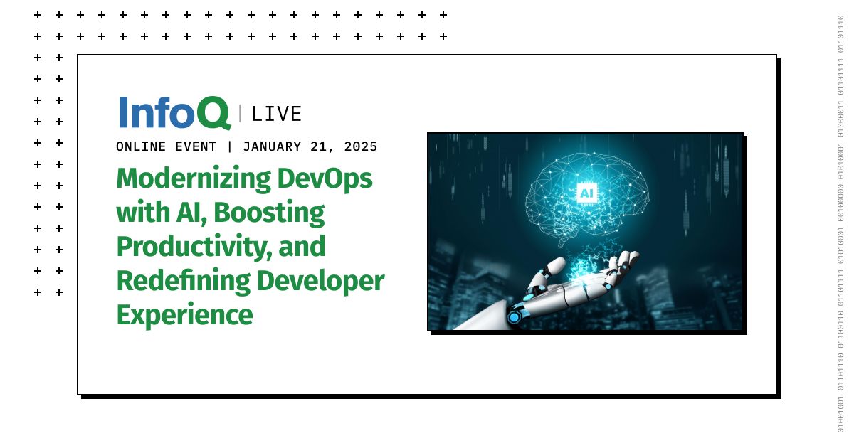 InfoQ on LinkedIn: #generativeai #ai #genai #devops # ... InfoQ on LinkedIn: #generativeai #ai #genai #devops # ...