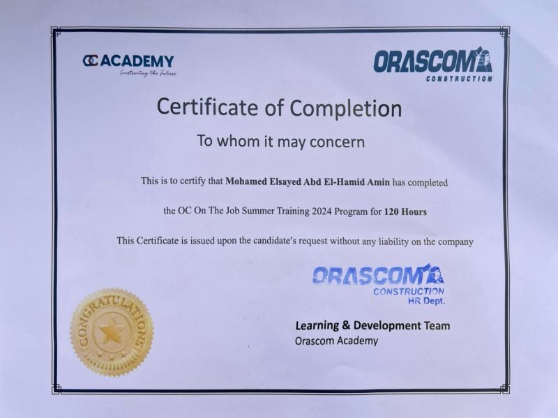 Mohamed Elsayed on LinkedIn: #internship #construction #engineering # ... Mohamed Elsayed on LinkedIn: #internship #construction #engineering # ...
