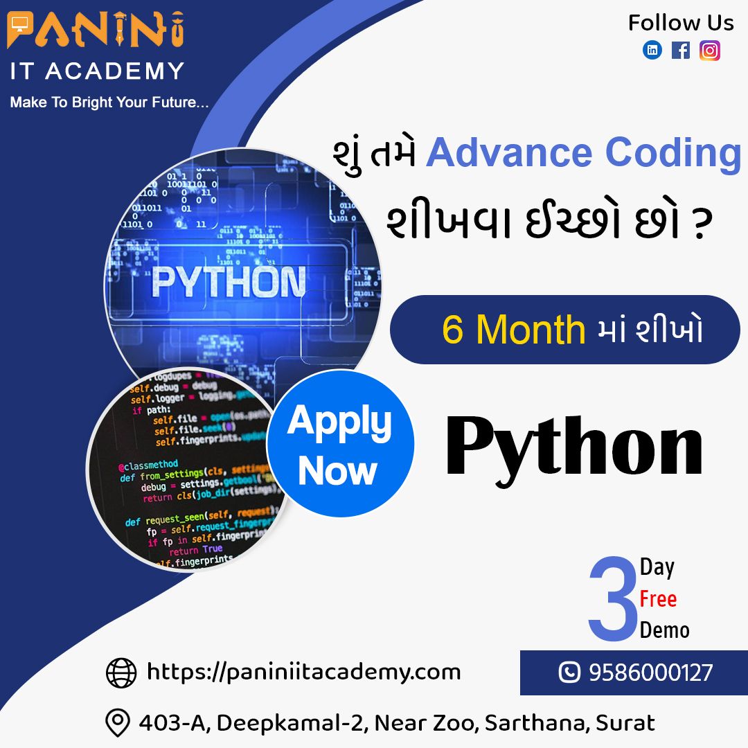 #paniniitacademy #pythondevelopers #python #pythonprogramming… | PANINI ... #paniniitacademy #pythondevelopers #python #pythonprogramming… | PANINI ...