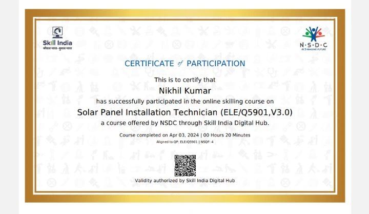 Nikhil Kumar Yadav on LinkedIn: Solar panel installation Nikhil Kumar Yadav on LinkedIn: Solar panel installation