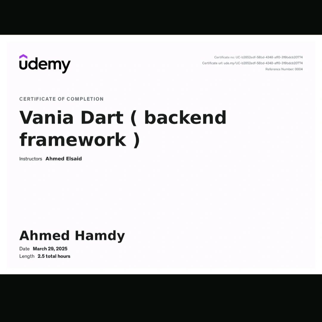 #dart #backend #flutter #systemanalysis #learningjourney… | Ahmed Hamdy #dart #backend #flutter #systemanalysis #learningjourney… | Ahmed Hamdy