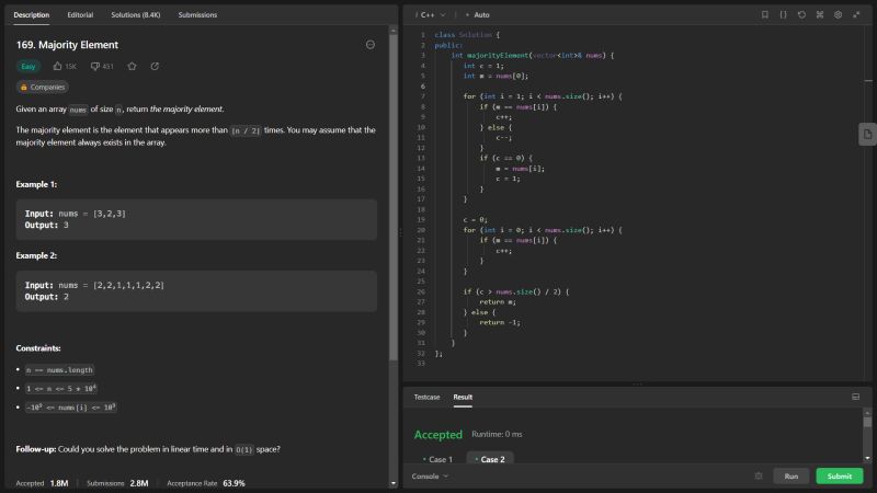 AVIRAL MISHRA on LinkedIn: #100daysofcodechallenge #leetcode #github ... AVIRAL MISHRA on LinkedIn: #100daysofcodechallenge #leetcode #github ...